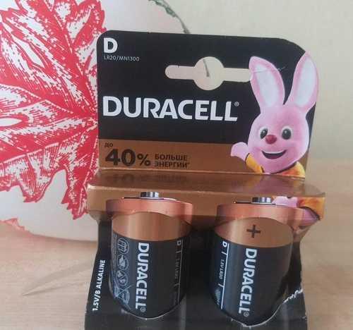 Батарейки Duracell D