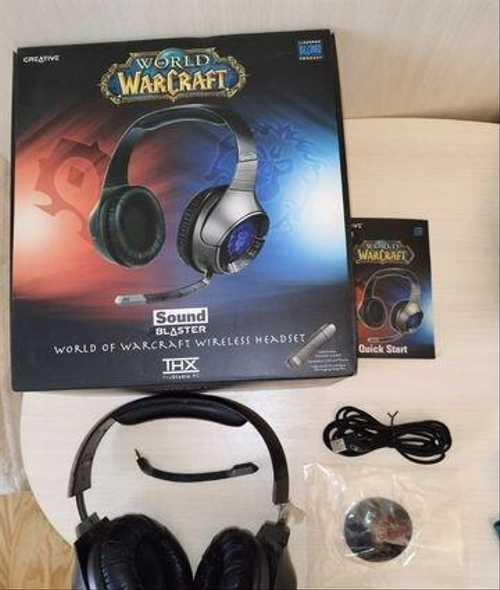 Наушники Creative SB World of Warcraft Wireless