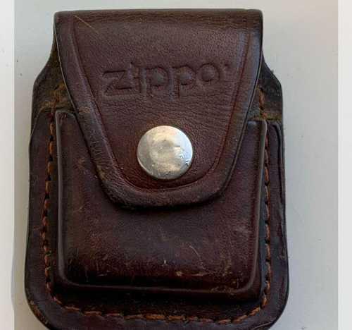 Кожаный чехол для zippo