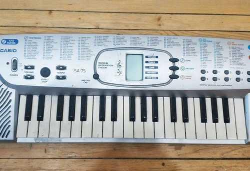 Синтезатор casio sa-75 нерабочий