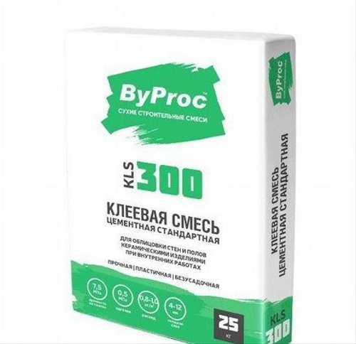 Клей ByProc KLS-300 для керамической плитки станда
