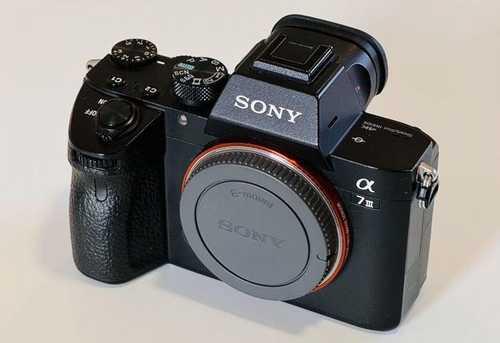 Фотоаппарат Sony a7III— Английское меню