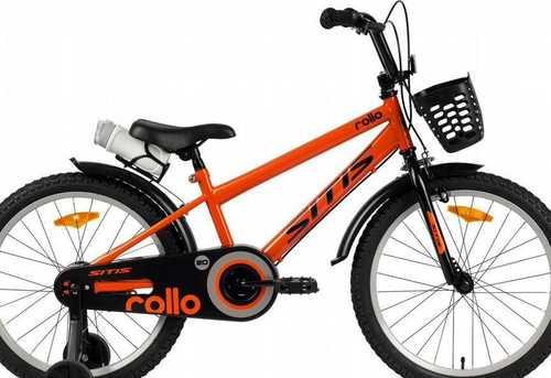 Велосипед sitis rollo 20" (2023) Orange Sta823