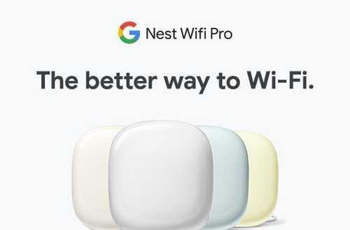 Google Nest WiFi Pro (2 Pack)