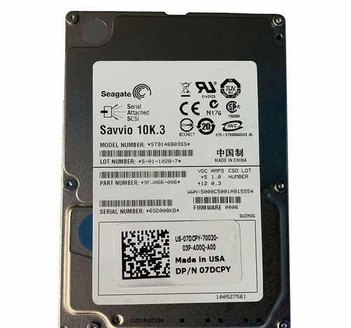 ST9146803SS HDD Seagate 146 Гб 2.5" SAS