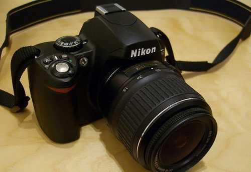 Зеркальный фотоаппарат nikon d 40