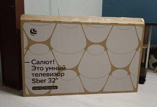 Новый умный телевизор Sber SDX-32H2124 32" HD