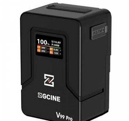 Zgcine mini V-mount ZG-V99 Pro Black