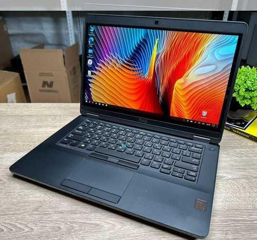 Яркий сенсорный Dell Latitude 14 intel i5