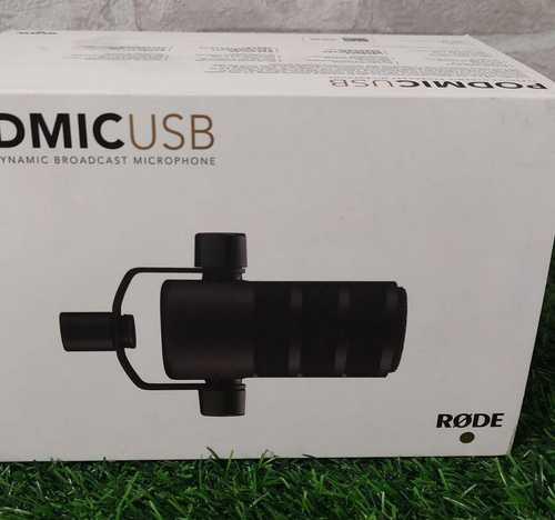 Микрофон RoDE PodMic USB Новый Гарантия Чек