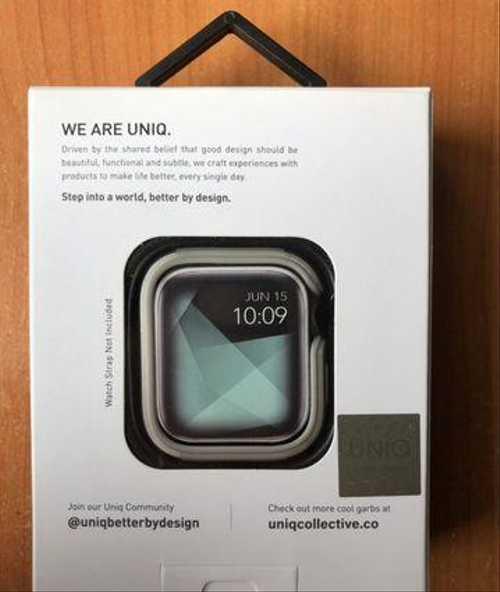 Uniq valencia бампер для Apple Watch 44мм