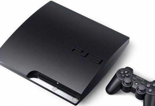Sony PS3 slim прошитая 320 гб