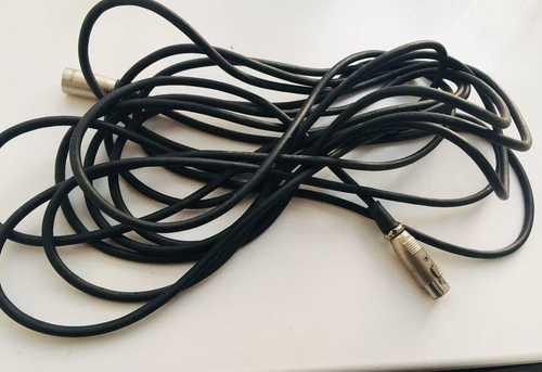 Провод XLR 9 метров Quik Lok кабель фирменный