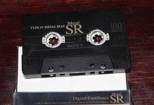 Аудиокассеты IV типа Sony metal sr-100