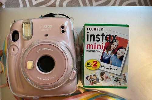 Набор для instax mini 11 (чехол + пленка 20 кадр)