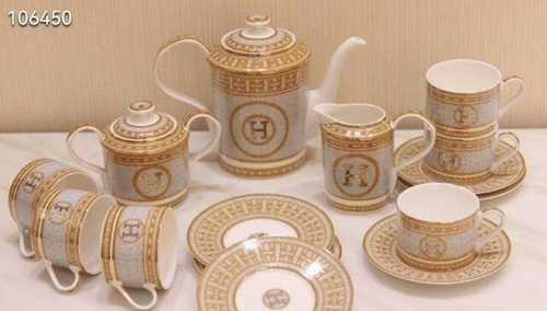 Сервиз чайный посуда Hermes mosaique AU 24