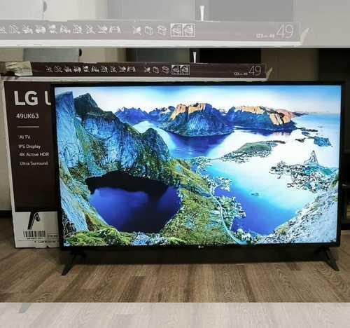 Телевизор lg 49 4K SMART