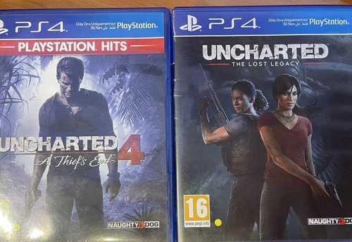 Uncharted 4 и Uncharted The lost legacy PS4