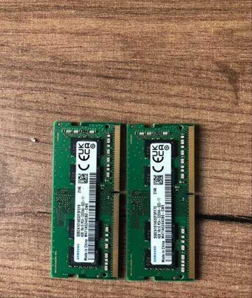 Оперативная память Samsung SO-dimm DDR4 8gb(4х2)