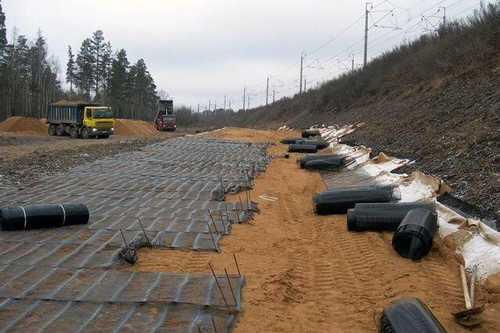 Георешетка одноосная