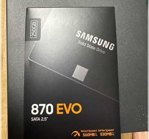 Ssd samsung 870 evo 250gb