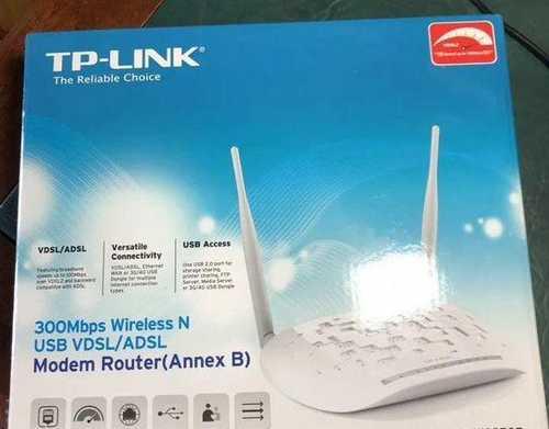 TP-link Wireless N USB Vdsladsl (annex B) купить | Комьютерные ...