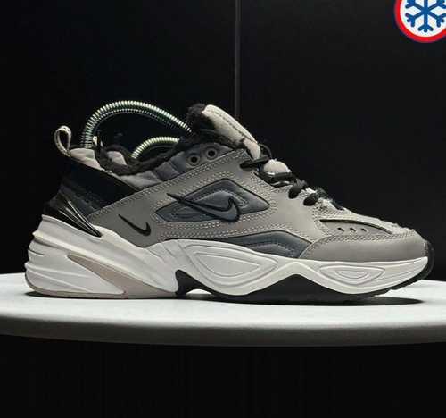 Кроссовки зимние Nike M2K gray and black