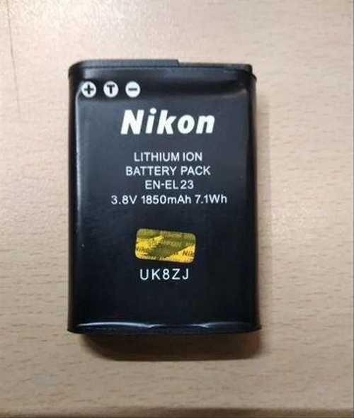 Аккумулятор Nikon EN-EL23 Nikon Coolpix