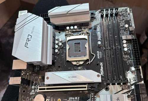 Материнская плата asrock b460M pro 4