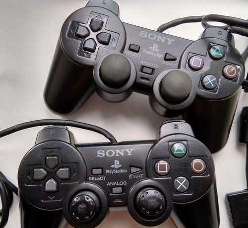 Геймпад Sony PS2 оригинал 2шт