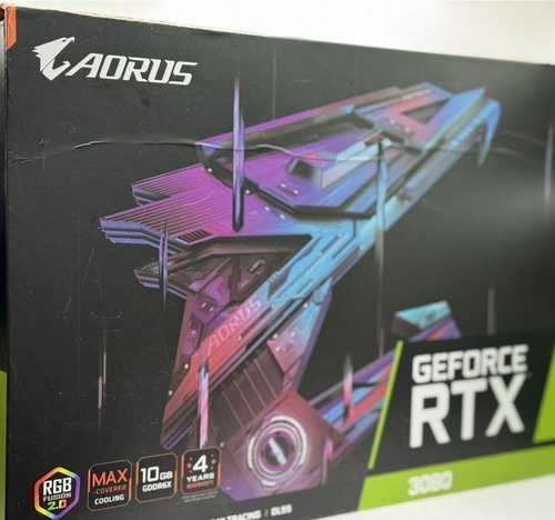 Gigabyte RTX 3080 aorus master 10GB