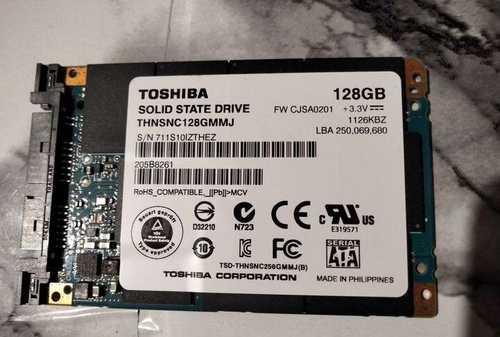 SSD toshiba 128GB. Для sony