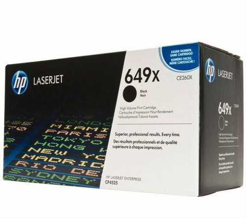 Картридж HP CE260X 649X