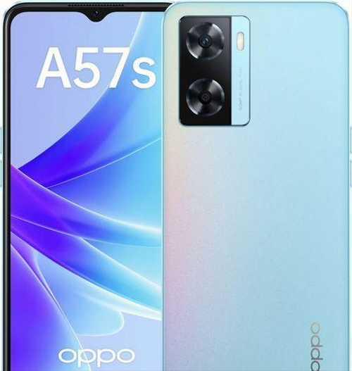 Смартфон oppo A57s 4/128Gb CPH2385 голубой