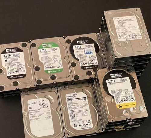 Жесткие диски HDD 3Tb 2Tb 1Tb 500Gb