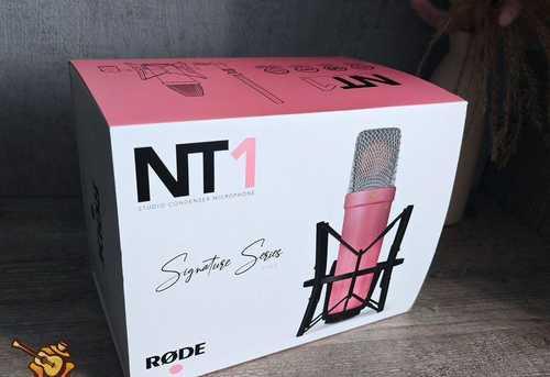 Rode NT1 Signature Series Pink студийный микрофон