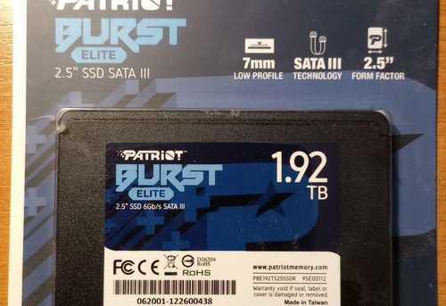 SSD Patriot Burst Elit 1.92 Tb