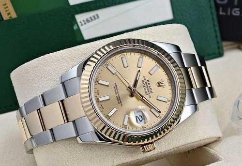 Мужские часы Ролекс Datejust с примеркой