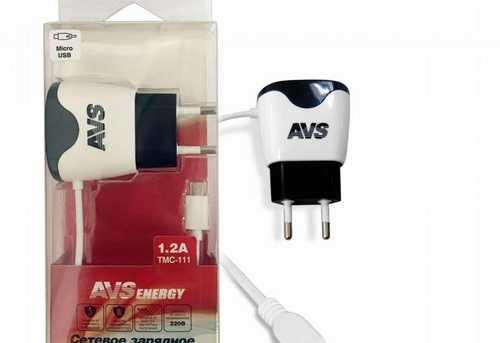 Сетевое зарядное устройство AVS с micro USB TMC-11