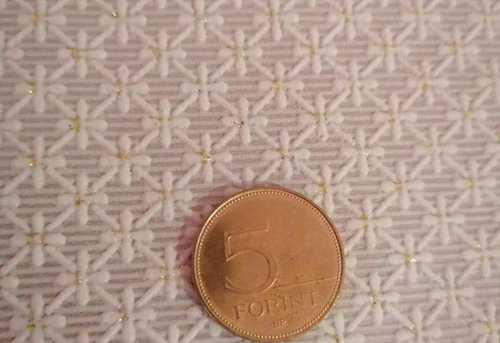 Монета 5 forint