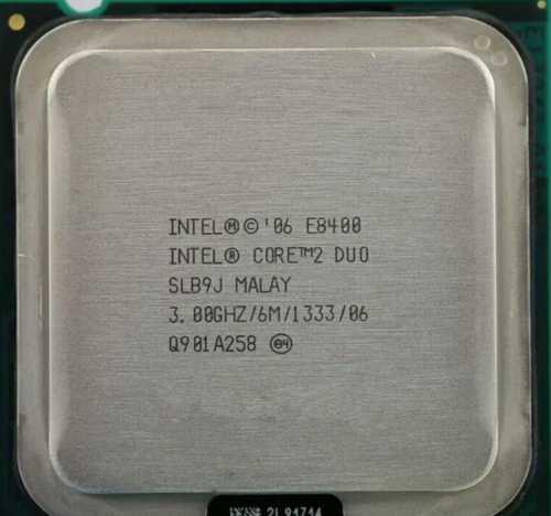 Процессор intel Core 2 Duo E8400