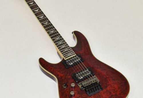 Schecter Omen Extreme 6 FR Lefthand Black Cherry