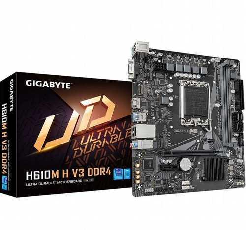 Комплект i3-12100F + Gigabyte H610M H V3 DDR4 LGA1