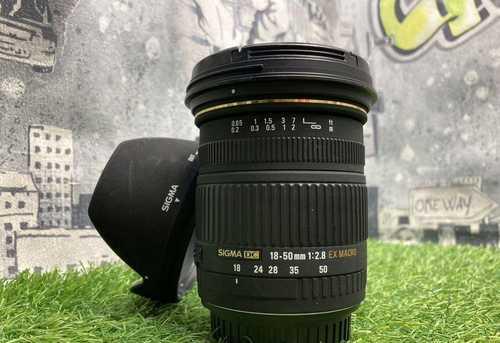 Sigma AF 18-50mm 2.8 EX DC Macro Canon EF-S