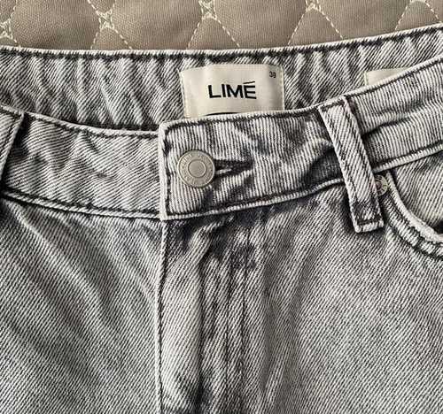 Джинсы lime серые