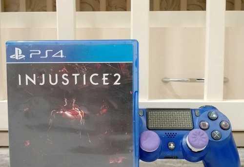 Диски на ps4 Injustice 2