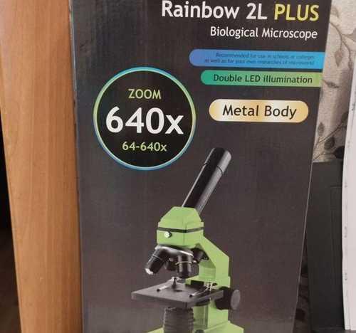 Микроскоп levenhuk rainbow 2l plus