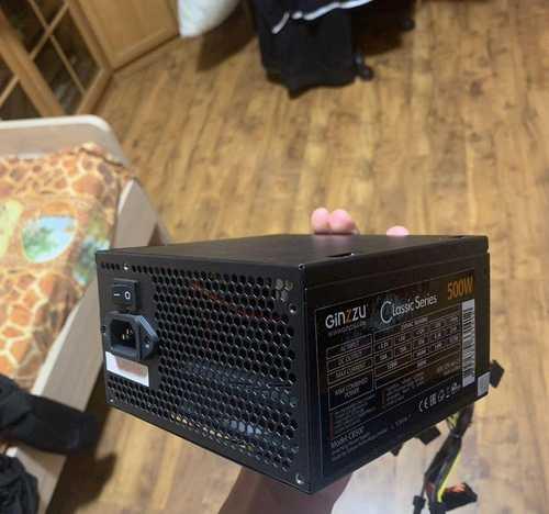 Блок питания 500w Ginzzu