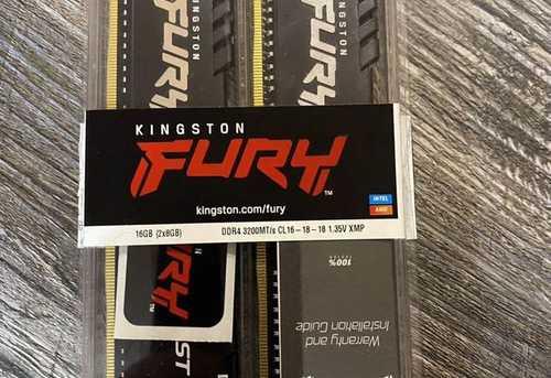 Kingston 16Gb DDR4 3200MHz 2x8Gb