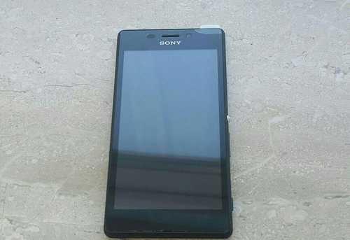 Sony Xperia M2 Aqua дисплей в сборе black оригинал